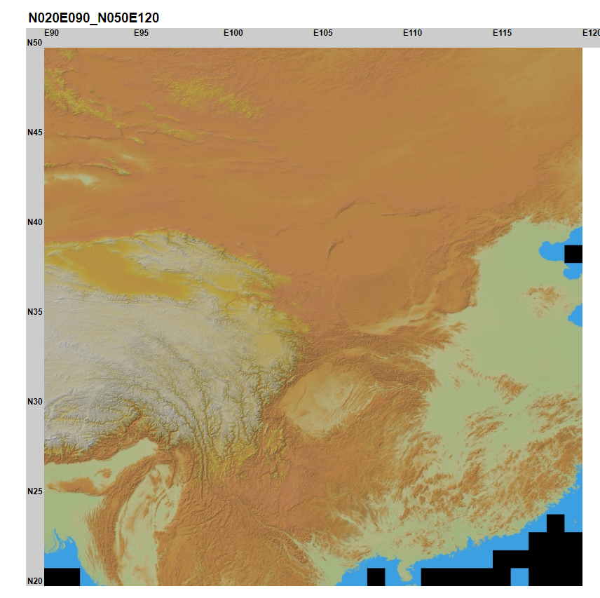 ALOS DEM 30m(AW3D30)下载 RGB 3S博客